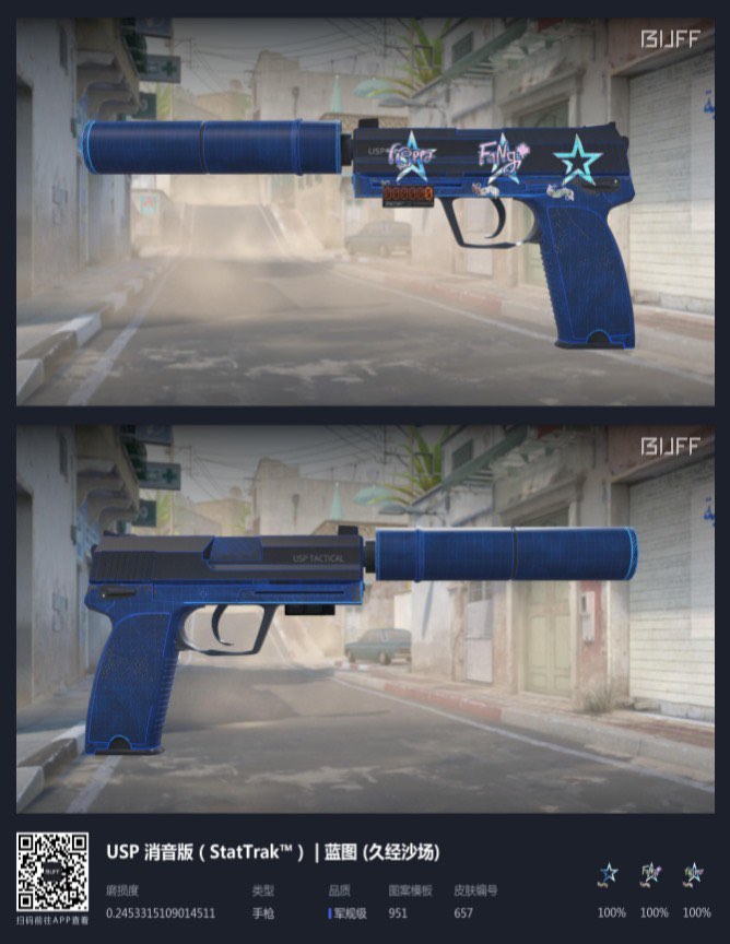 CSGO CS2 USP-S | Blueprint ST FT [BUFF PRICE], Video Gaming, Gaming ...