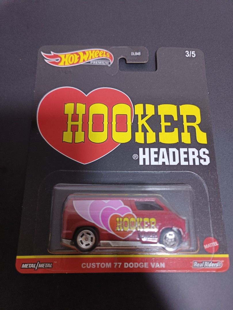 Custom 77 Dodge Van Hooker Headers Hotwheels, Hobbies & Toys, Toys ...