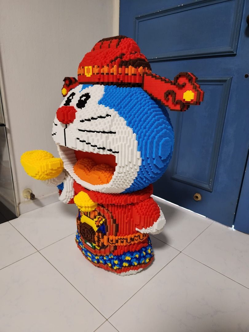 Custom made God of Prosperity Doraemon, Hobbies & Toys, Toys & Games on ...