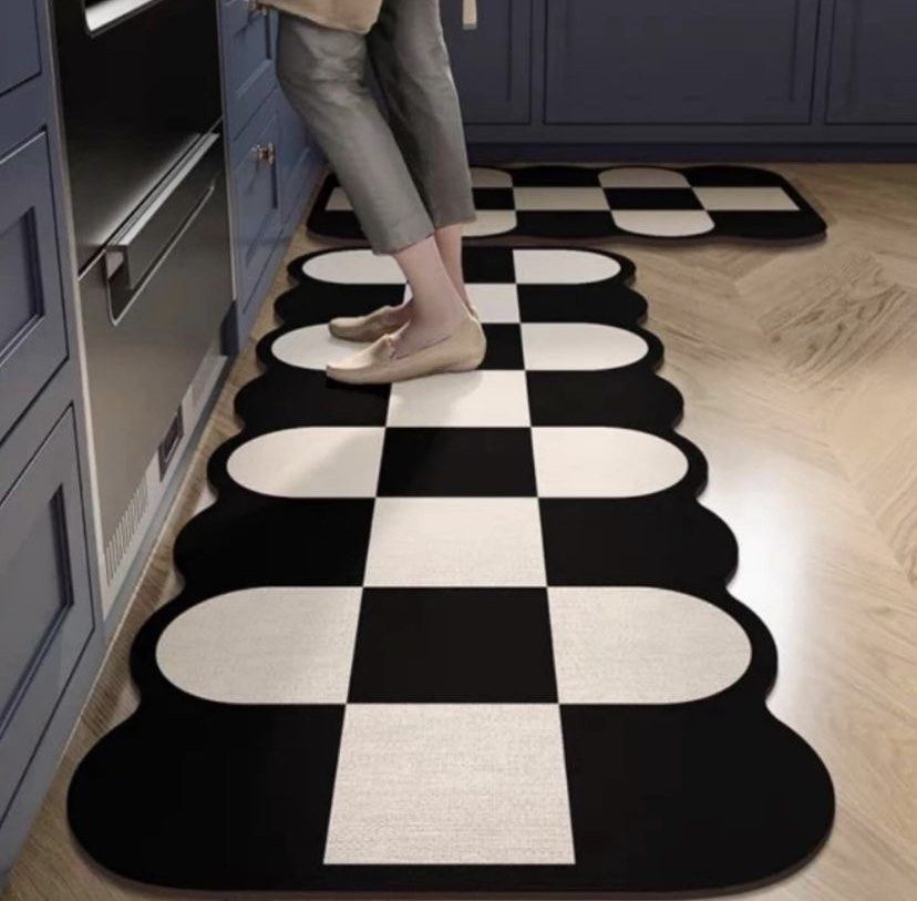 cute irregular shape y2k carpets, Furniture & Home Living, Home Decor ...