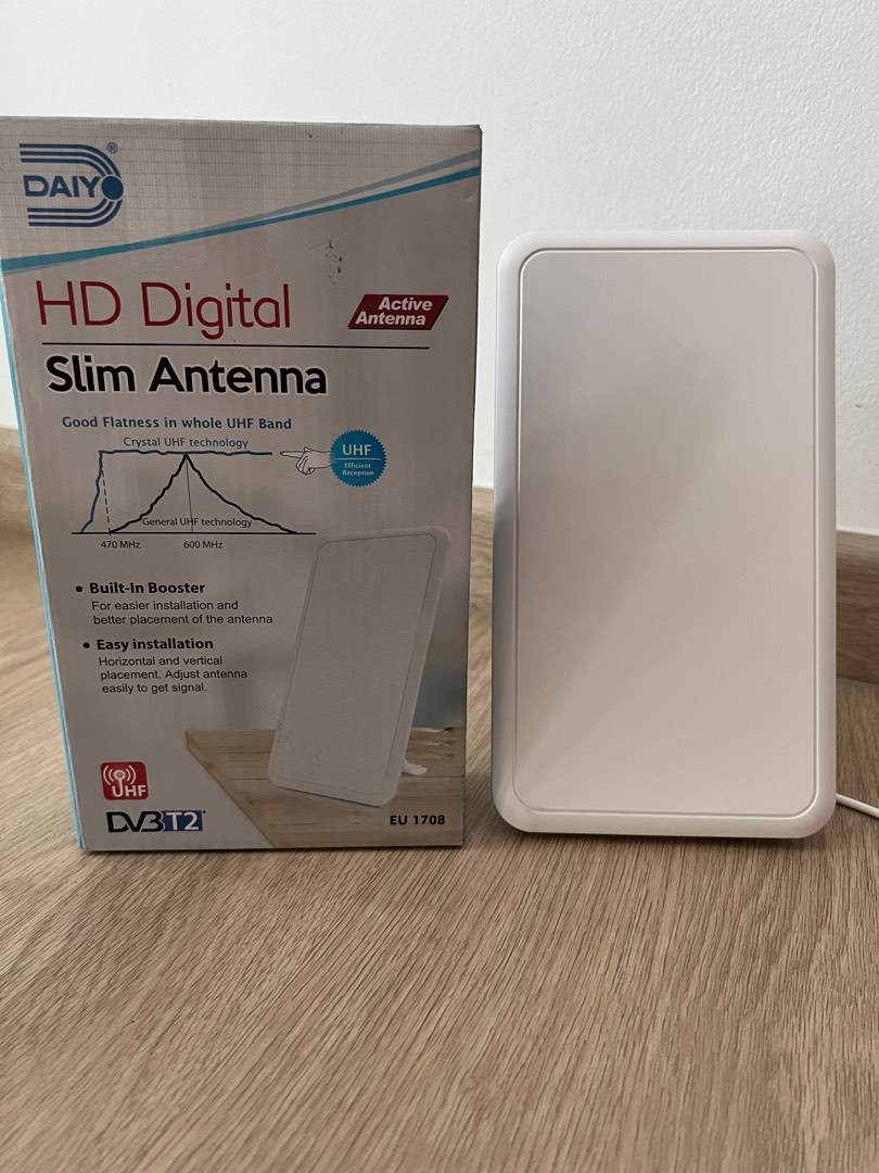 Daiyo HD Digital Slim Antenna (Active Antenna), TV & Home Appliances ...