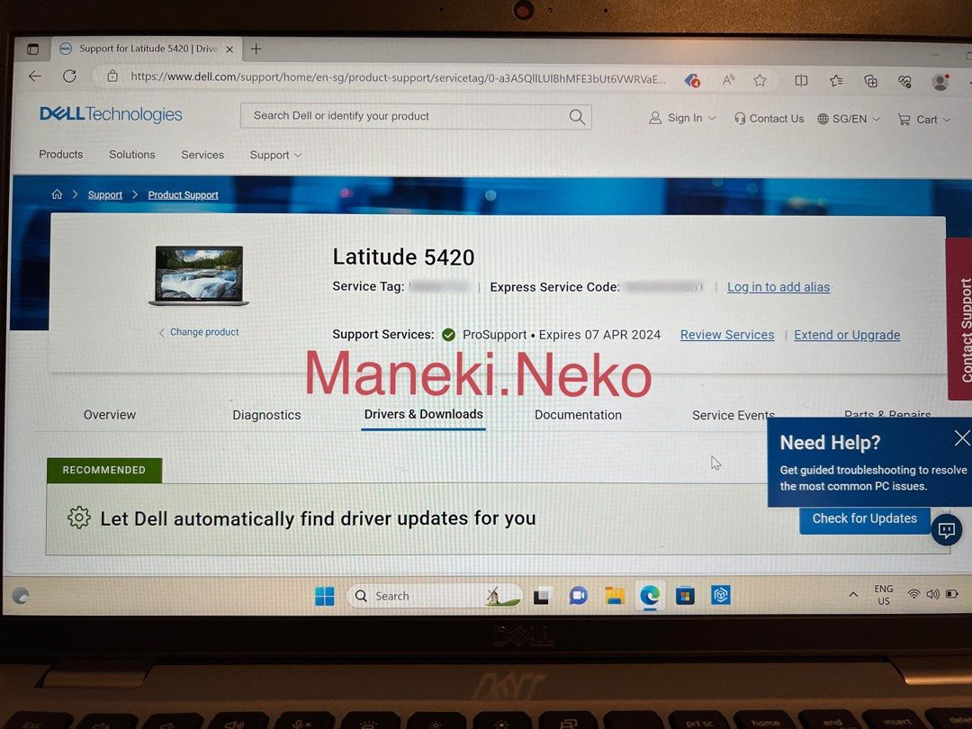 Dell (2021) Lati 5420 i7/16GB/512 SSD, Computers & Tech, Laptops ...