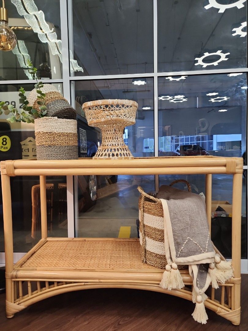 Designers Rattan Rack, Furniture & Home Living, Furniture, Shelves ...