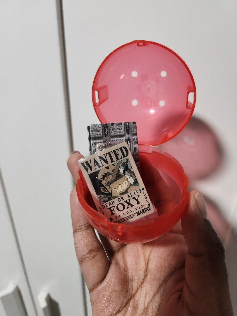 [ONE PIECE] WANTED Keychain: Foxy - from Japan, Hobbies & Toys ...
