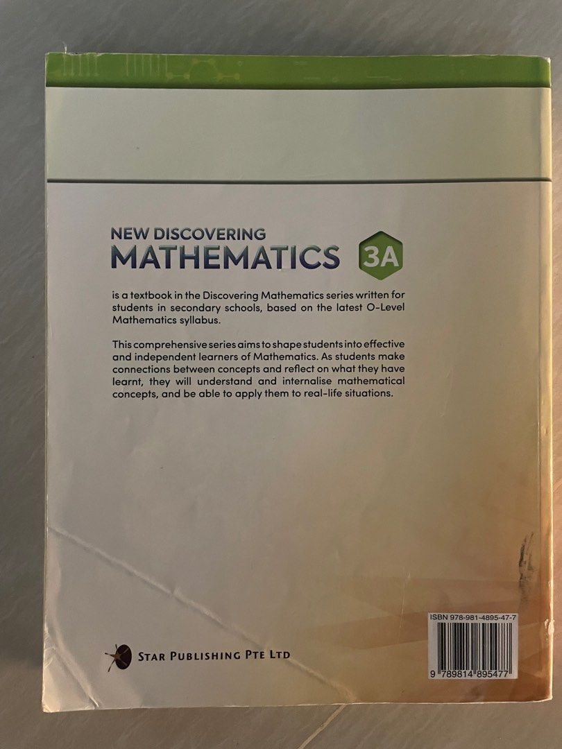 Discovering mathematics 3A and 3B, Hobbies & Toys, Books & Magazines ...