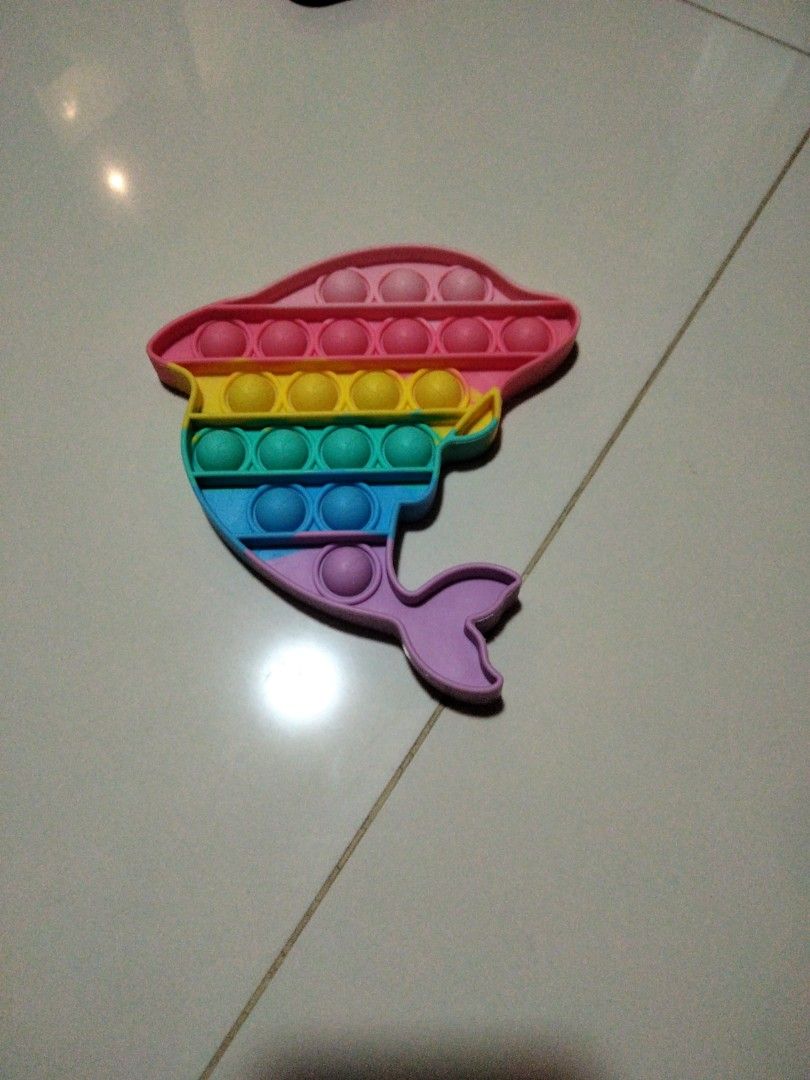 Dolphin Pop It, Hobbies & Toys, Toys & Games on Carousell
