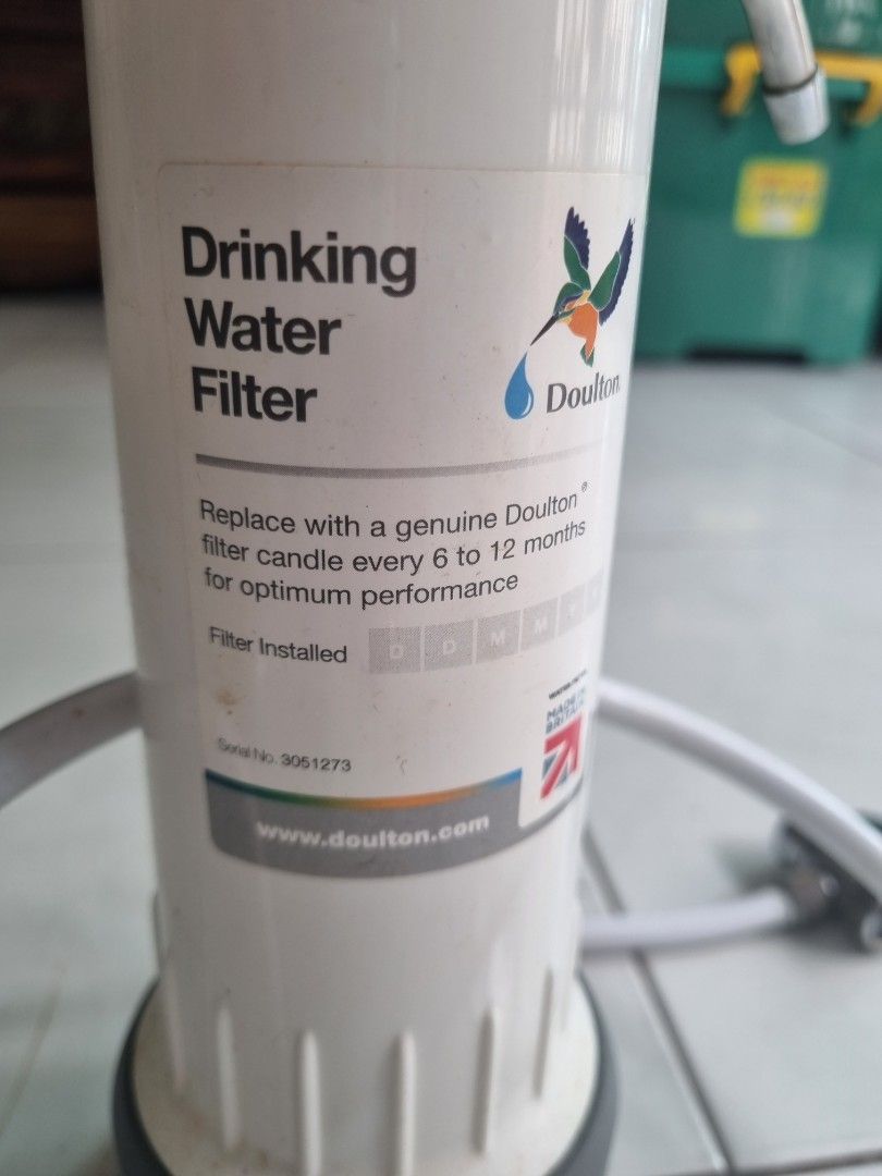 Doulton, drinking water filter, Furniture & Home Living, Kitchenware ...