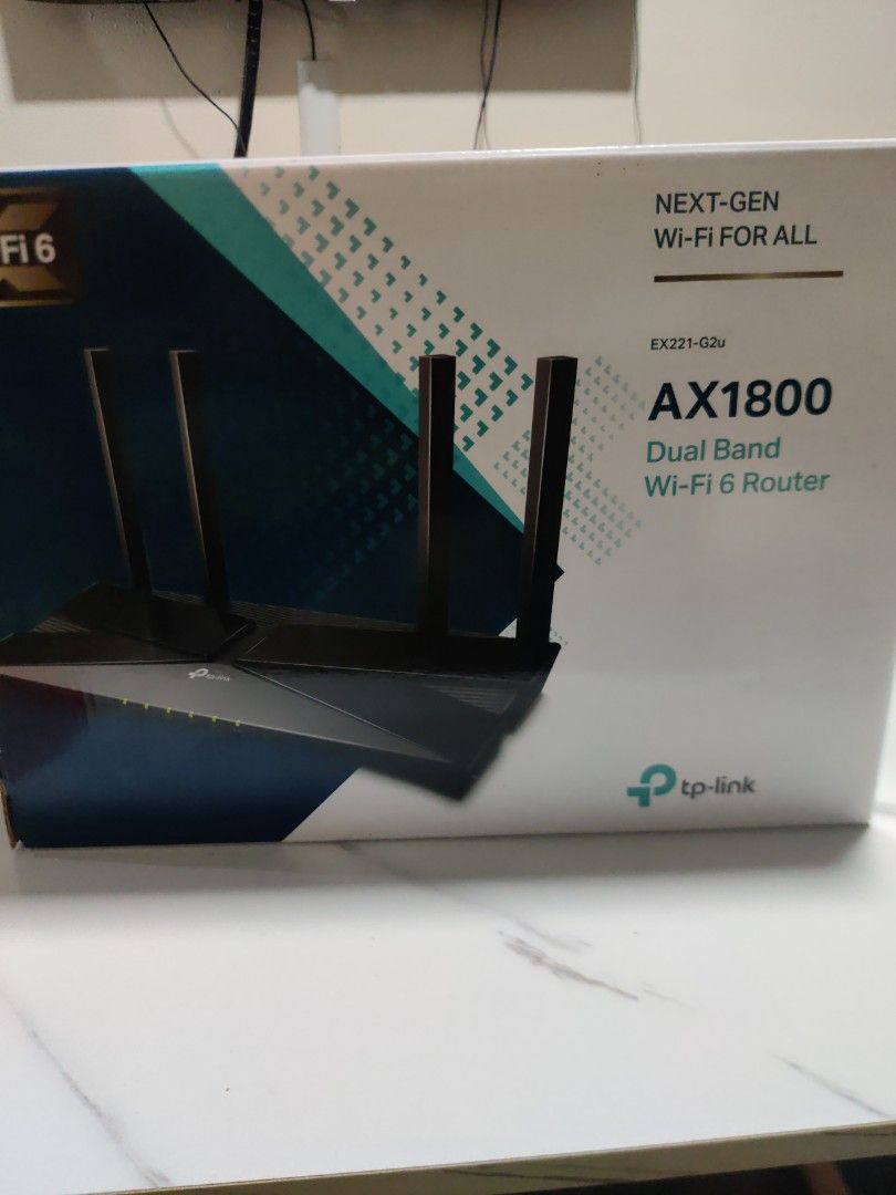 Dual Band Wi-Fi 6 Router - EX221-G2u, Computers & Tech, Parts ...