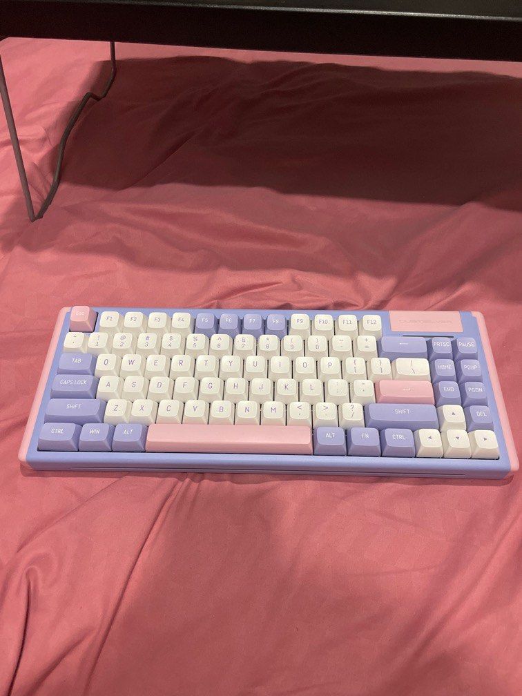 Dustsilver Lilac Blue Switch Mechanical Keyboard, Computers & Tech ...