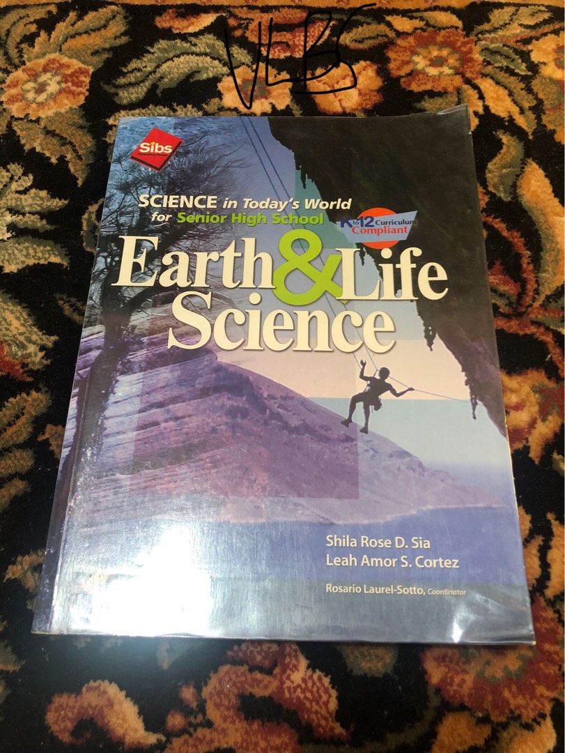 Earth and Life Science Senior High School Book, Hobbies & Toys, Books ...