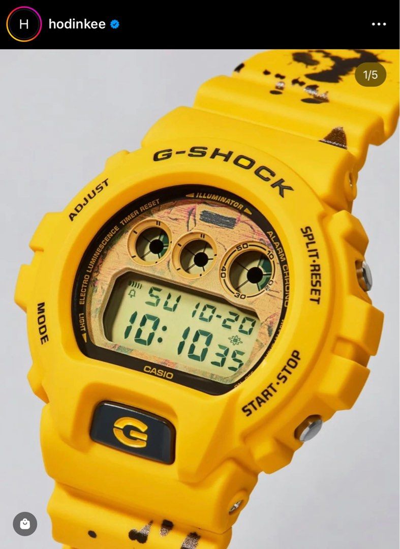 Ed Sheeran x Hodinkee Limited Ed Gshock, Men's Fashion, Watches ...