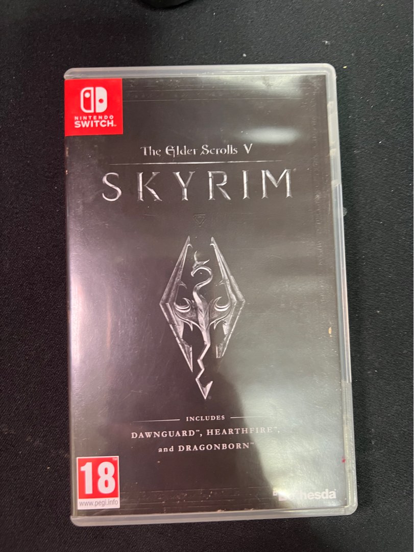Elder Scrolls Skyrim Switch, Video Gaming, Video Games, Nintendo on ...