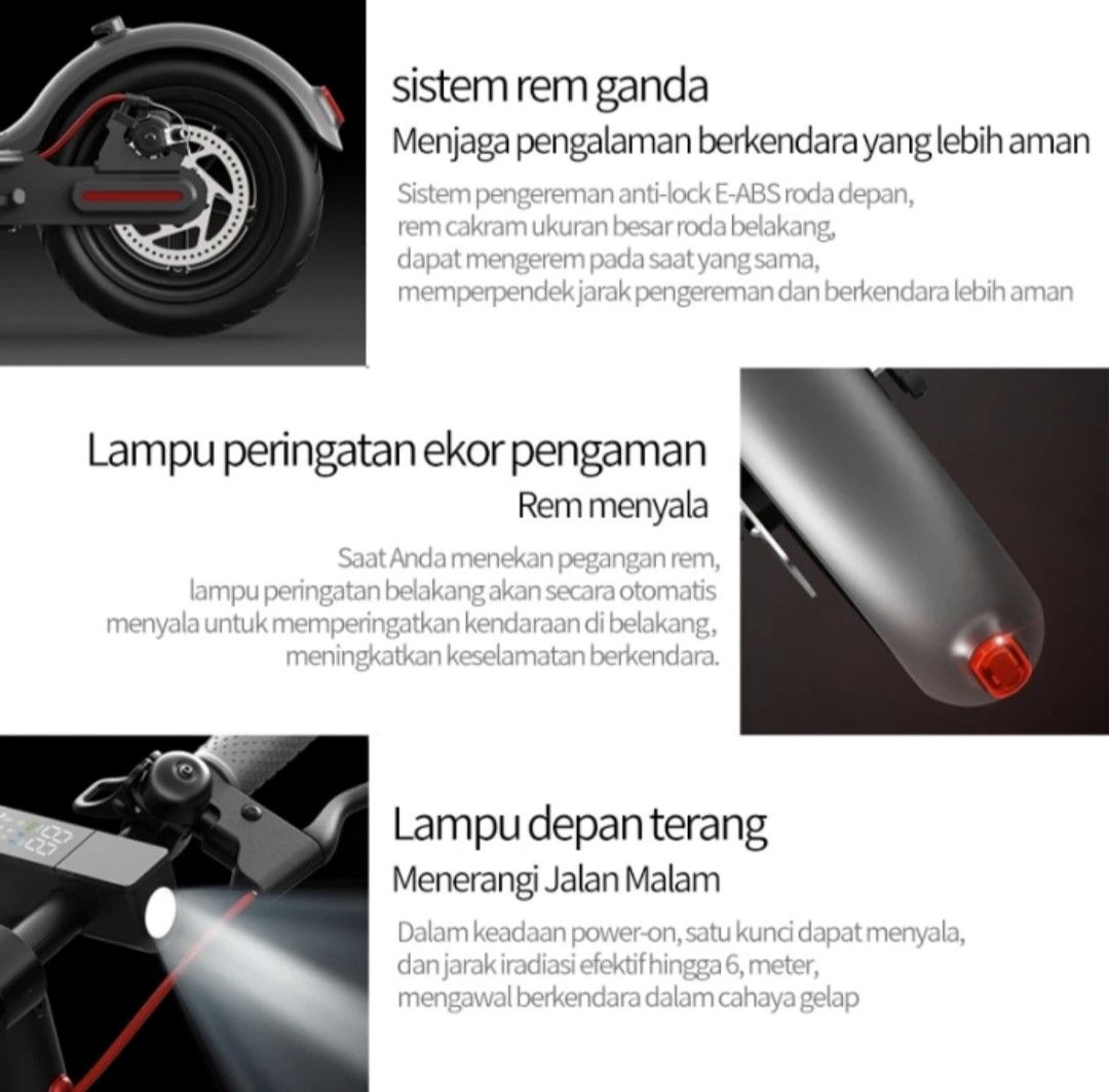 Electric Scooter Otopet Listrik, Motor di Carousell