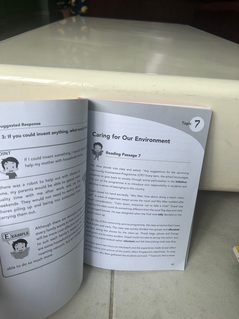 English p4 oral book, Hobbies & Toys, Books & Magazines, Assessment ...