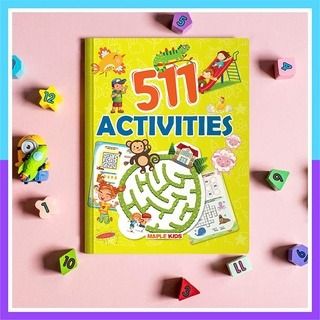 English book/Activity Book/ 511 Brain Activities for Kids - Puzzles ...
