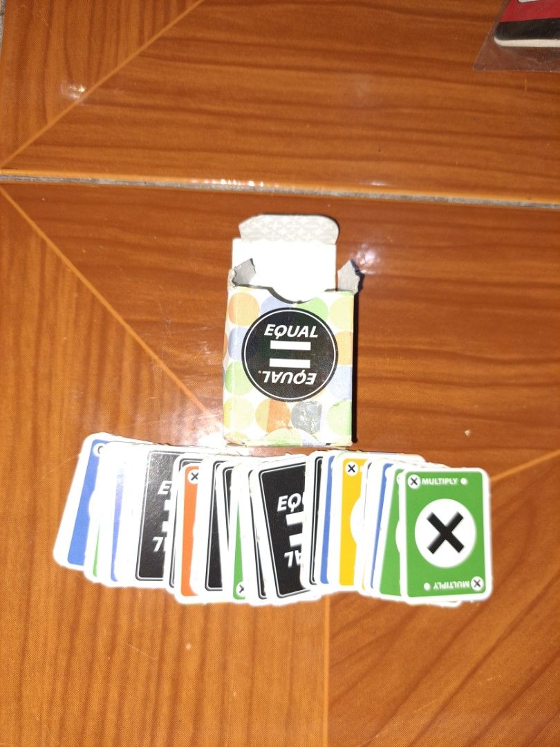 Equal Card Game, Hobbies & Toys, Toys & Games on Carousell