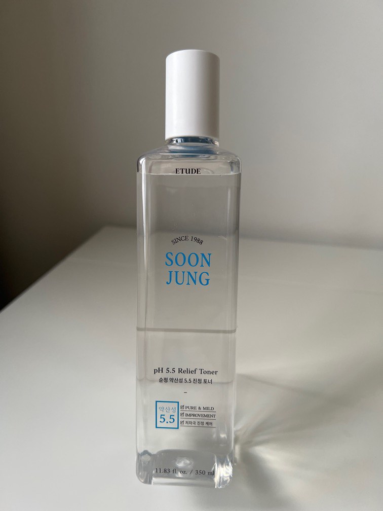 Etude Soon Jung pH5.5 Relief Toner 350ml *Jumbo*, Beauty & Personal ...