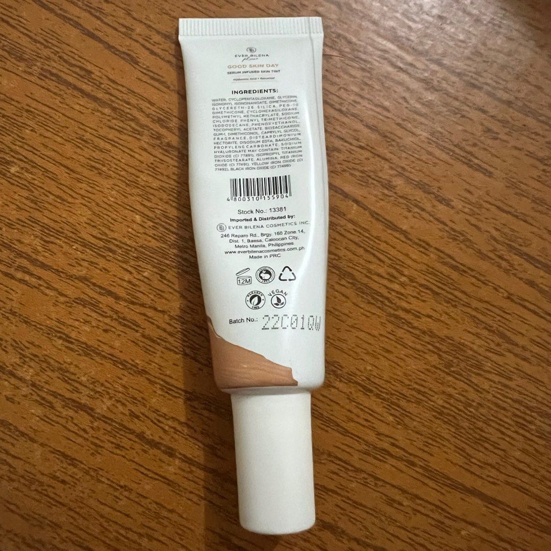 Ever Bilena EB Plus Good Skinday Skin Tint in Warm Honey, Beauty ...