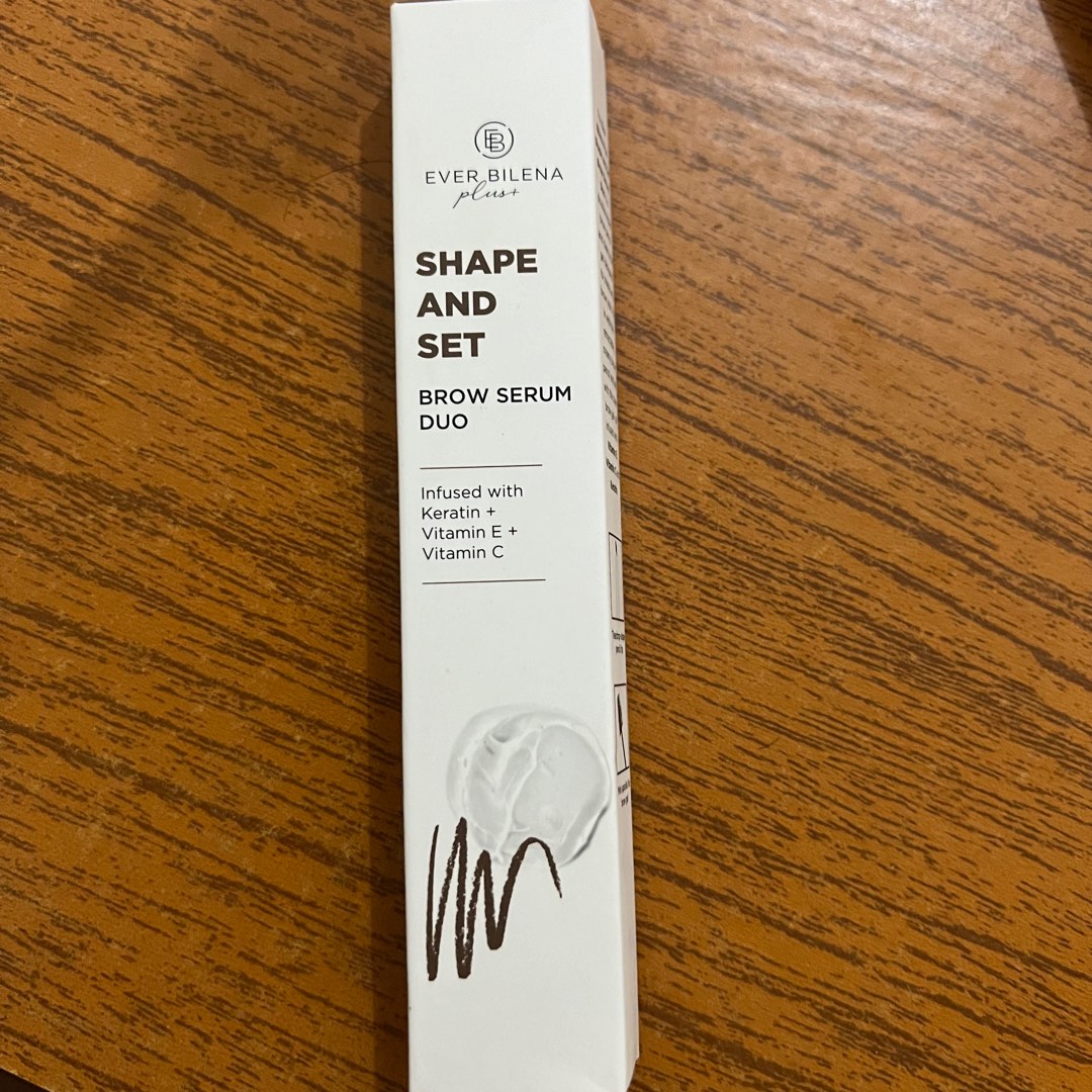Ever Bilena EB Plus Shape & Set Brow Serum Duo, Beauty & Personal Care ...
