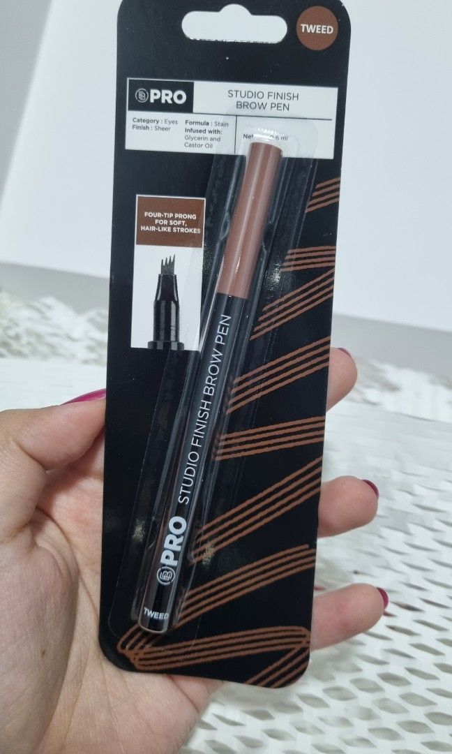 EVER BILENA PRO STUDIO FINISH BROW PEN [eyebrow, Trident, Pigmented ...
