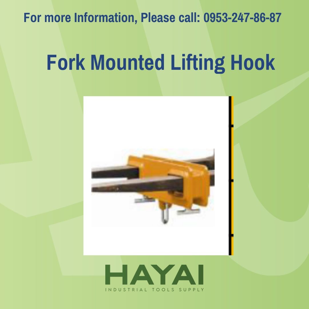 Fork Mounted Lifting Hook, Commercial & Industrial, Construction Tools ...