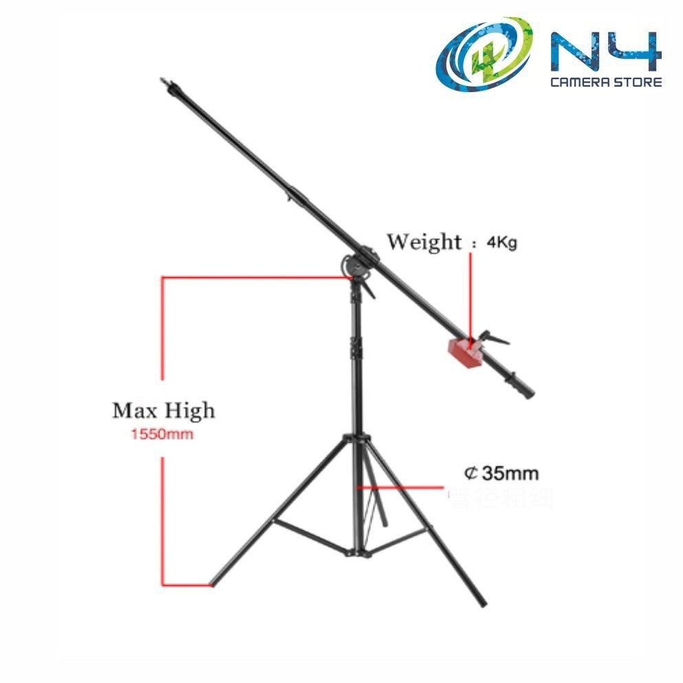 Foto Heavy Function Boom Arm Studio Set Studio Boom Arm Top Light Stand ...