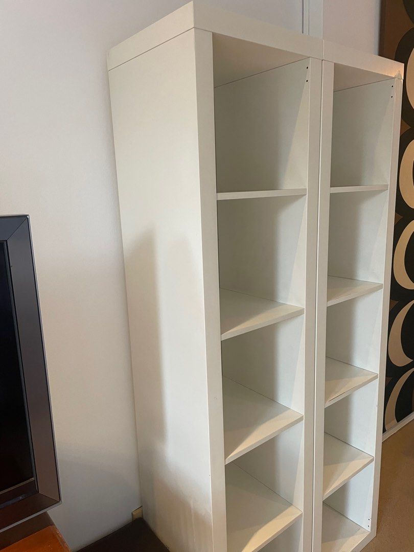 Free: 2x ikea white shelves, Furniture & Home Living, Furniture ...