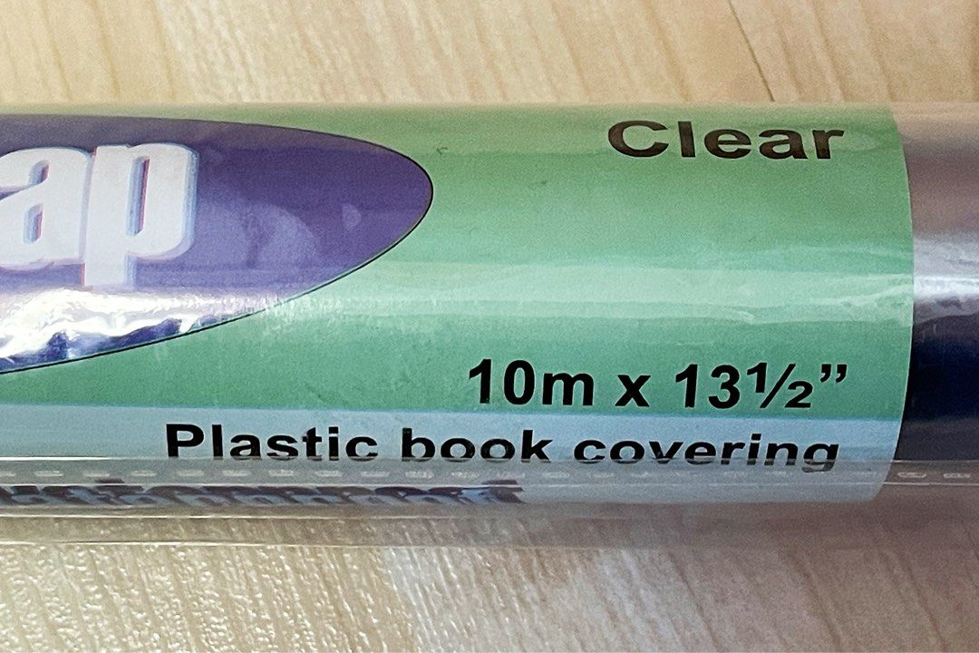 FREE Plastic Book Cover, Hobbies & Toys, Stationery & Craft, Stationery ...