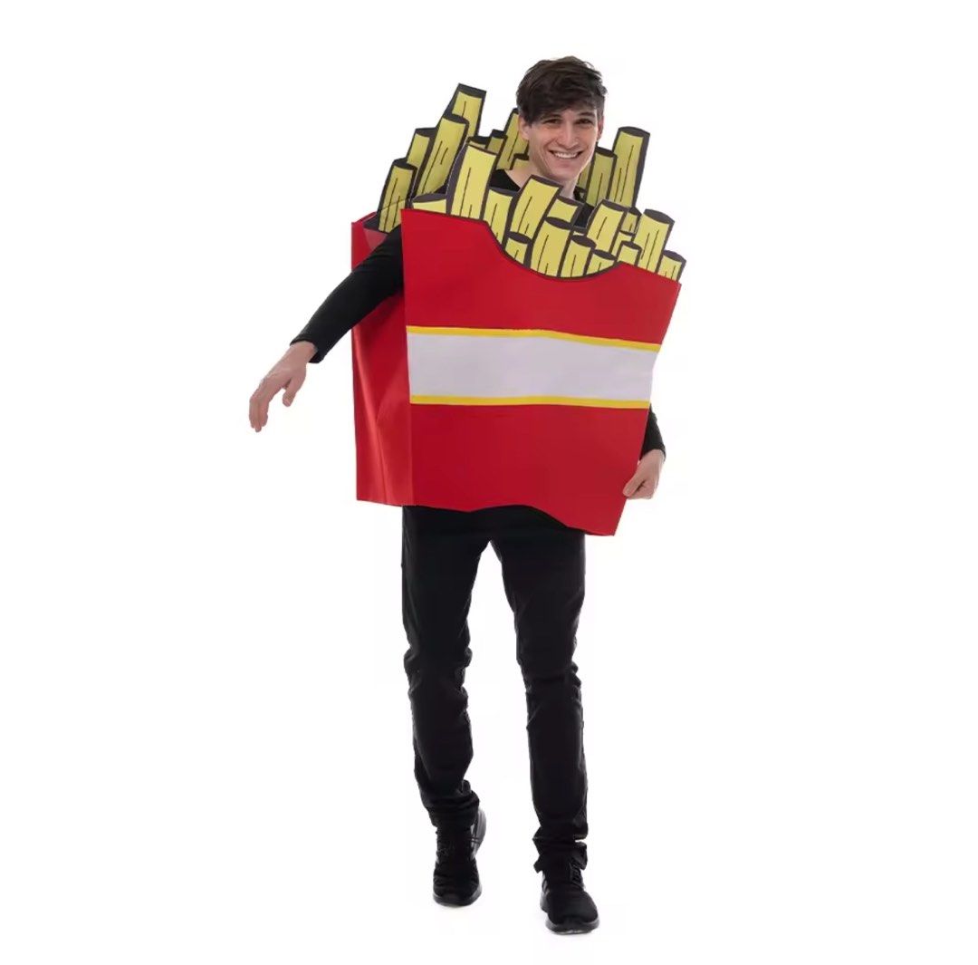 French fries Halloween costume, Men's Fashion, Tops & Sets, Sets ...