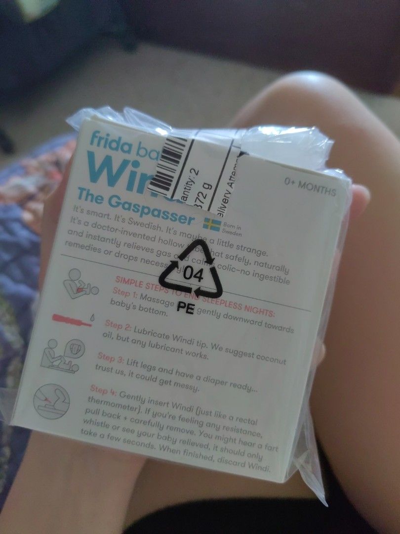 FRIDA BABY WINDI GAS PASSER, Babies & Kids, Bathing & Changing, Baby ...