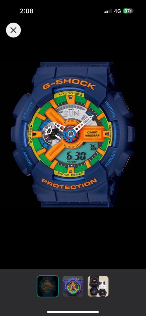 G Shock Ga-110fc-2 authentic, Men's Fashion, Watches & Accessories ...