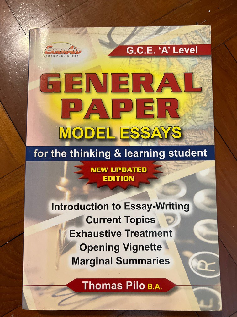 General Paper Model Essays, Hobbies & Toys, Books & Magazines ...