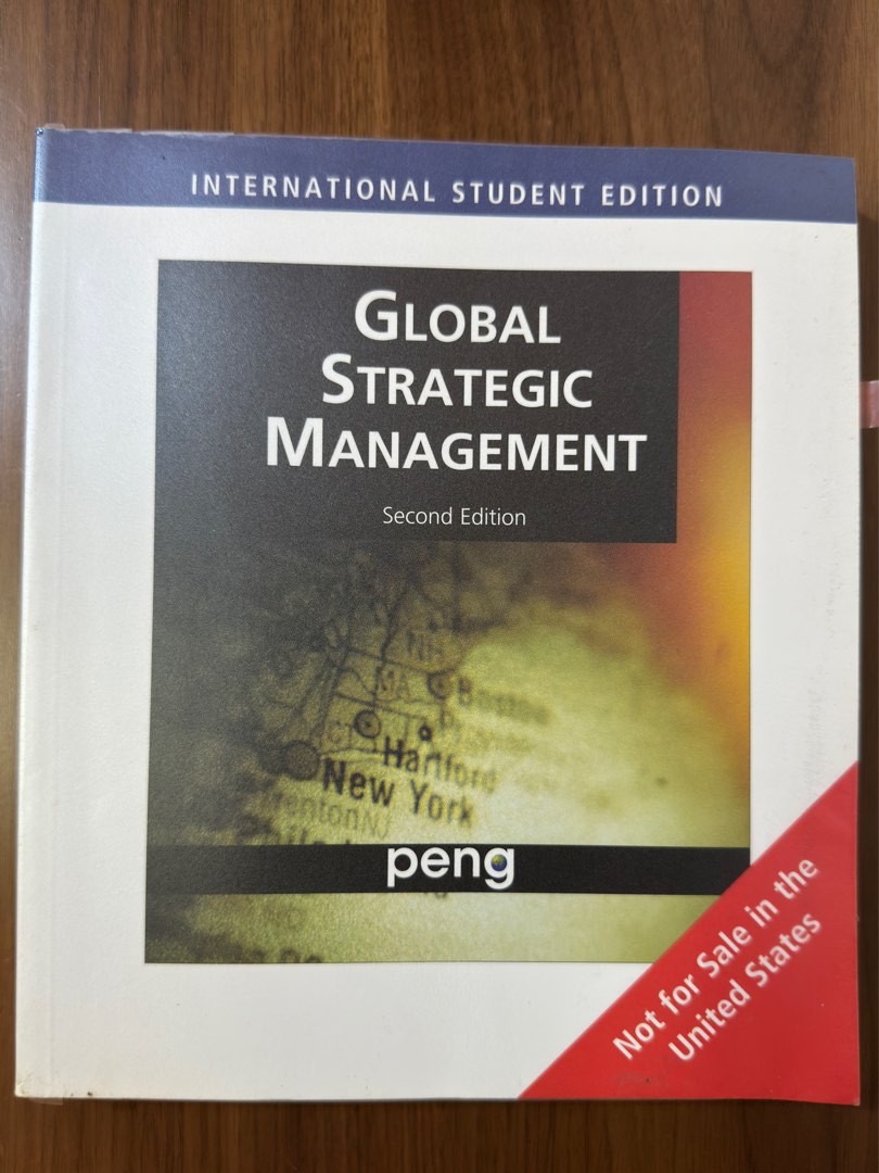 Global Strategy Management, International Student Edition (Second ...