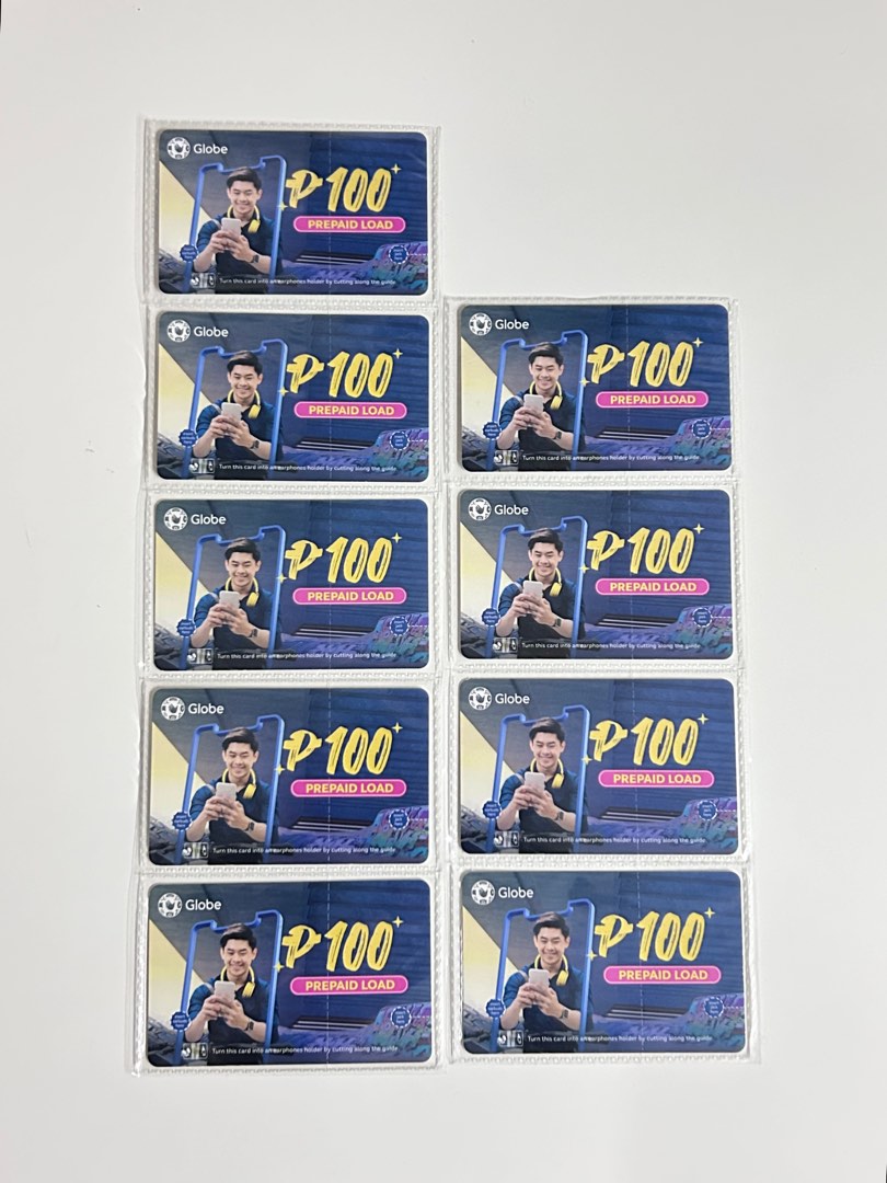 Globe Load Card P100, Mobile Phones & Gadgets, Mobile & Gadget ...