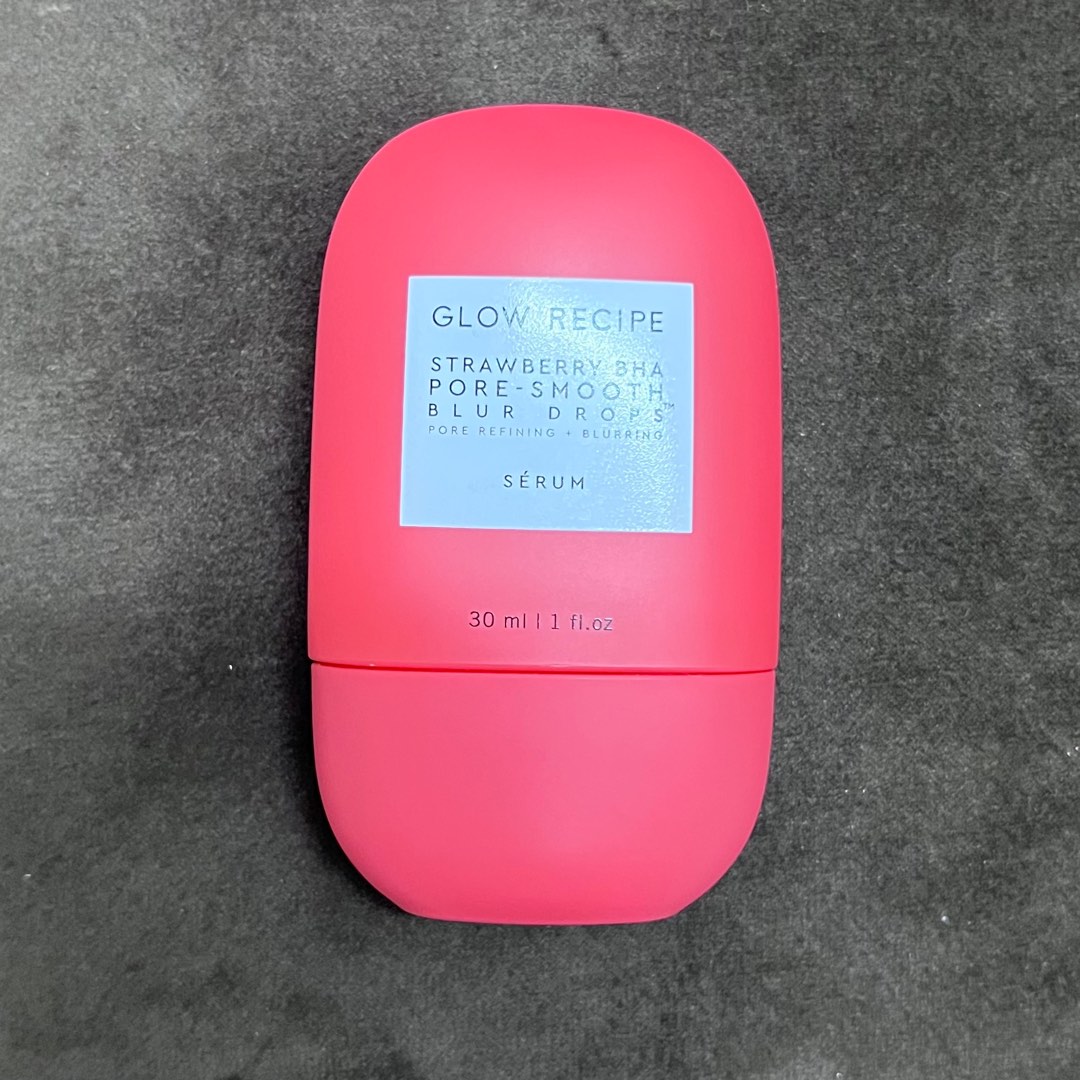 Glow Recipe Strawberry BHA Pore-Smooth Blur Drops Pore Refining ...
