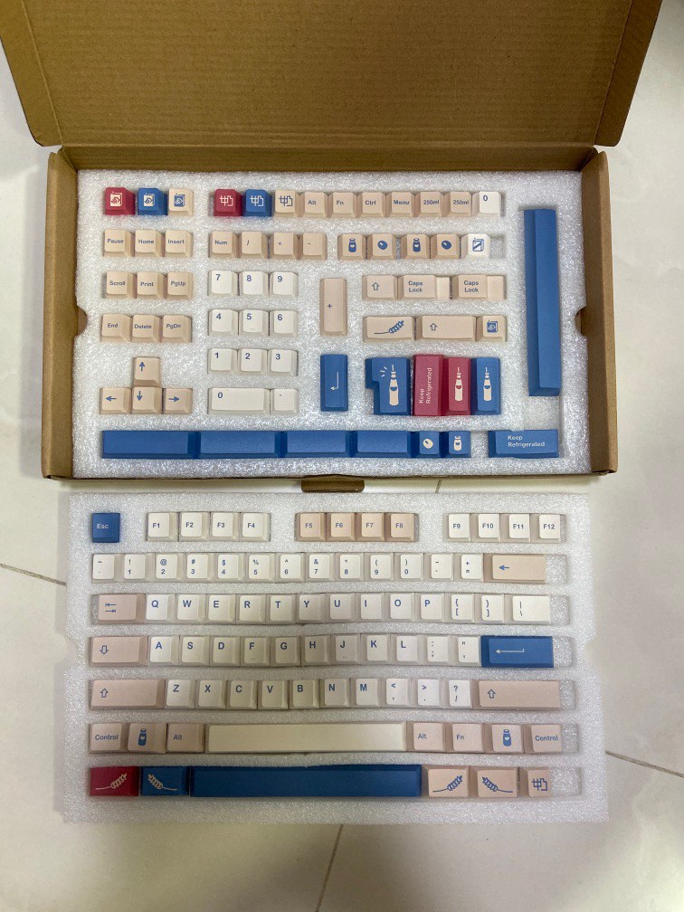 GMK Soyamilk Keycaps PBT, Computers & Tech, Parts & Accessories ...