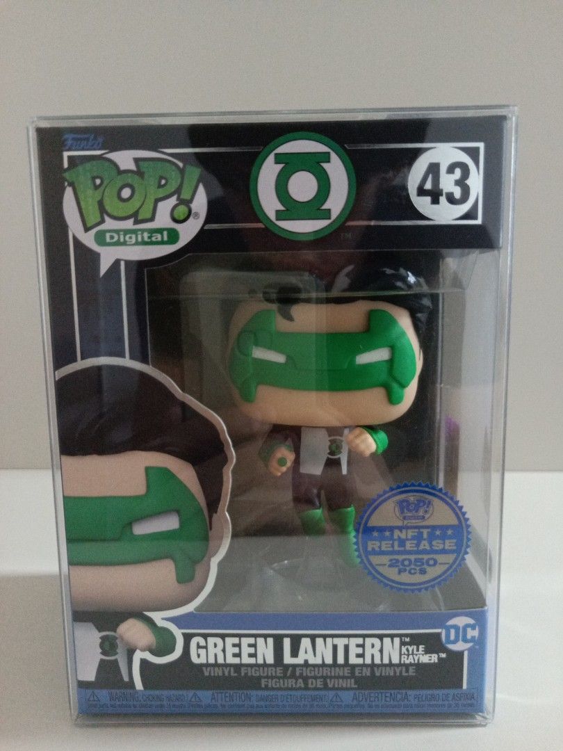 Green Lantern (Kyle Rayner) (NFT Release 2050pcs) Funko pop, Hobbies ...