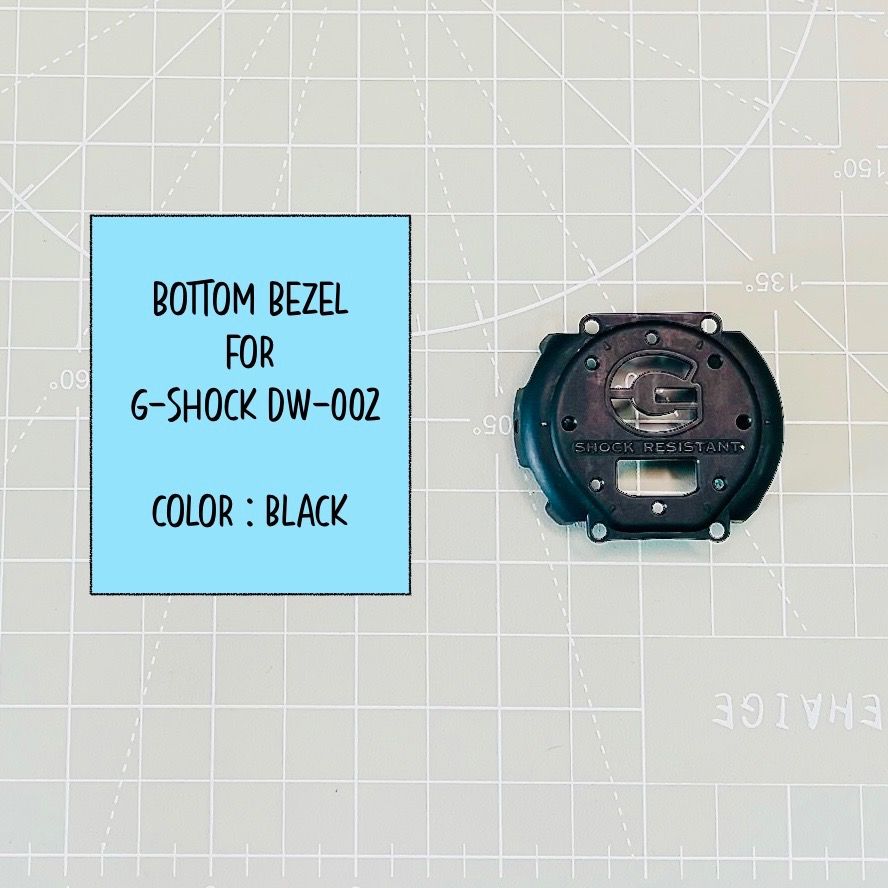 G-shock DW-002 & DW-003 Replacement Parts Bottom Bezel and Bottom Wing ...