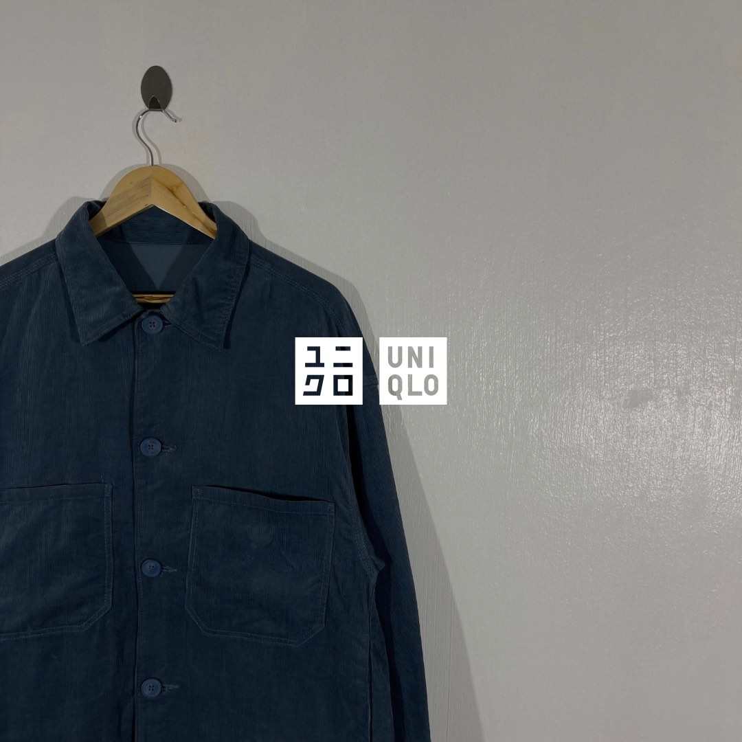 GU by Uniqlo Corduroy CPO shirt, Men's Fashion, Coats, Jackets and Outerwear on Carousell