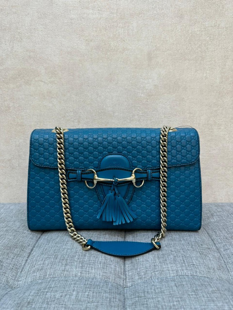 Gucci emily tosca Lghw dv, Barang Mewah, Tas & Dompet di Carousell