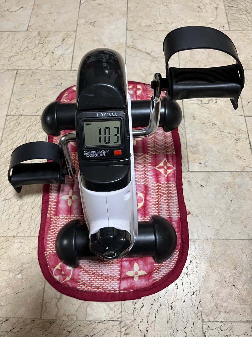 Hand and Foot Pedal Exerciser with LCD, Sports Equipment, Exercise ...