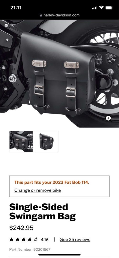 Harley Davidson Bag , Motorcycles, Motorcycle Accessories on Carousell