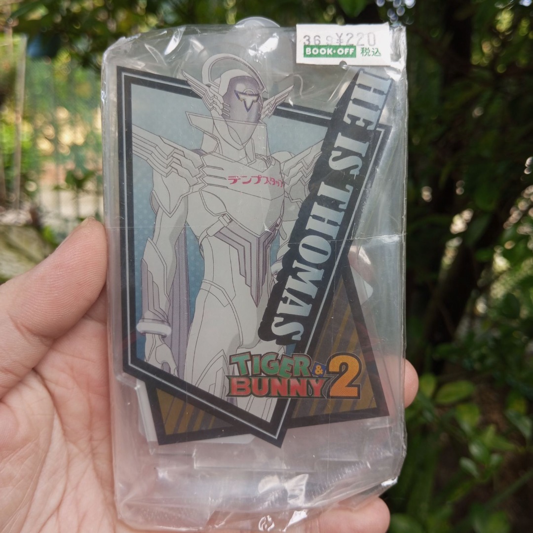 He is Thomas Tiger Bunny Acrylic Stand, Hobbies & Toys, Toys & Games on ...