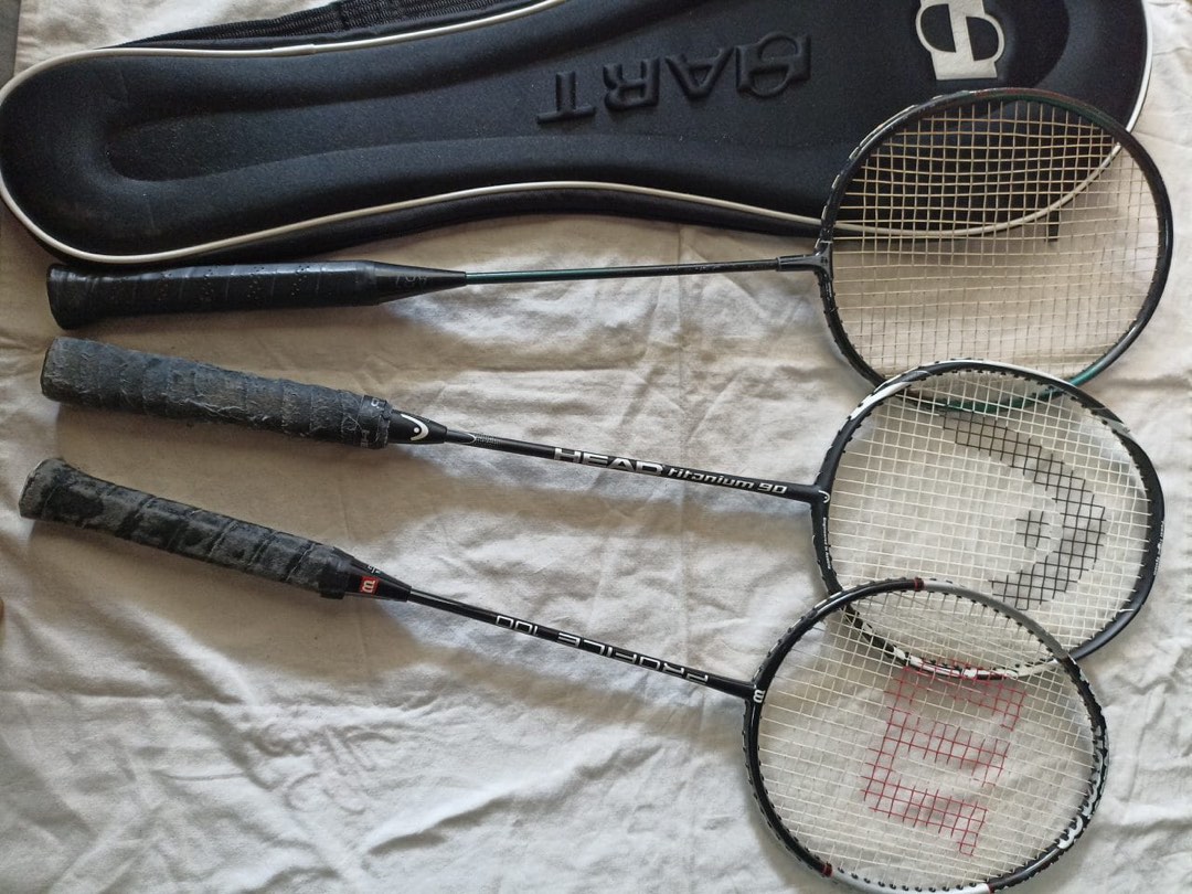 Head Wilson Hart Badminton Racket, Sports Equipment, Sports & Games ...