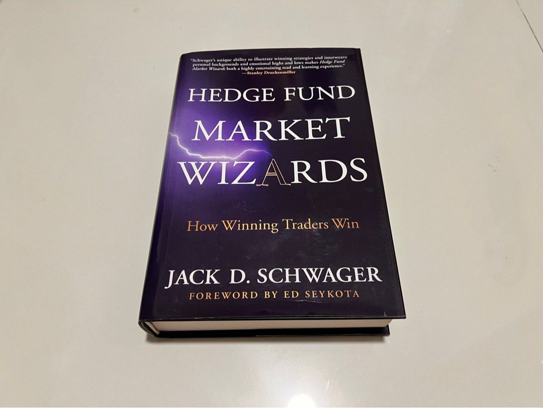 Hedge Fund Market Wizards By Jack D.Schwager, Hobbies & Toys, Books ...