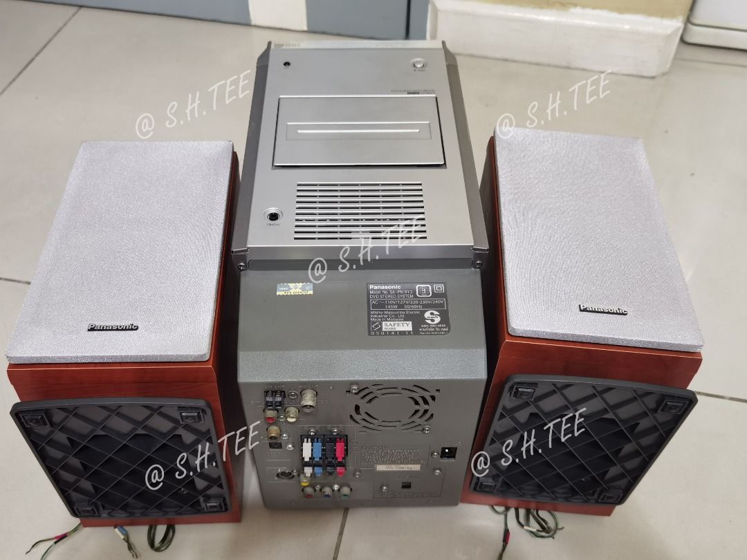 Hifi Panasonic Bi-Wire Speaker Good Sound with Remote Control ...