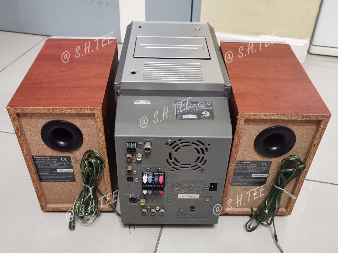 Hifi Panasonic Bi-Wire Speaker Good Sound with Remote Control ...