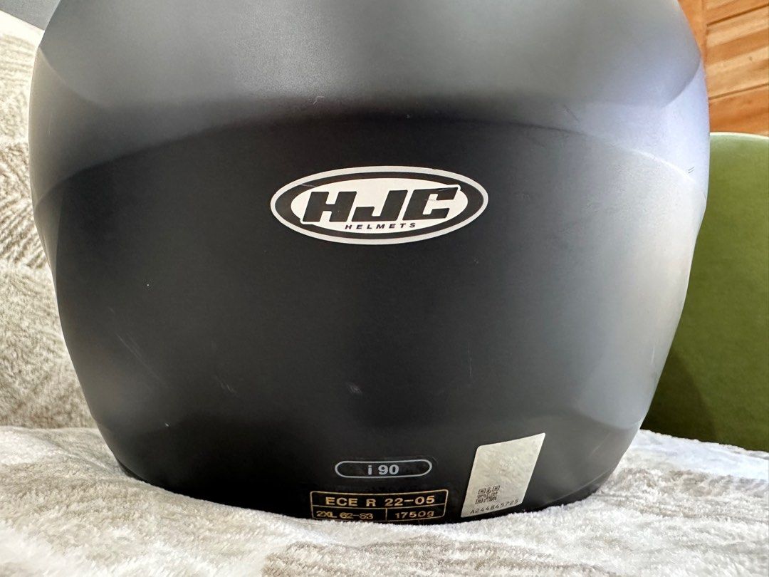 HJC Modular Helmet Matte Black, Motorbikes, Motorbike Parts ...
