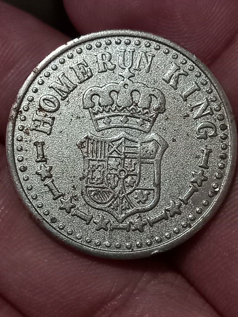 Home run token, Hobbies & Toys, Memorabilia & Collectibles, Vintage ...