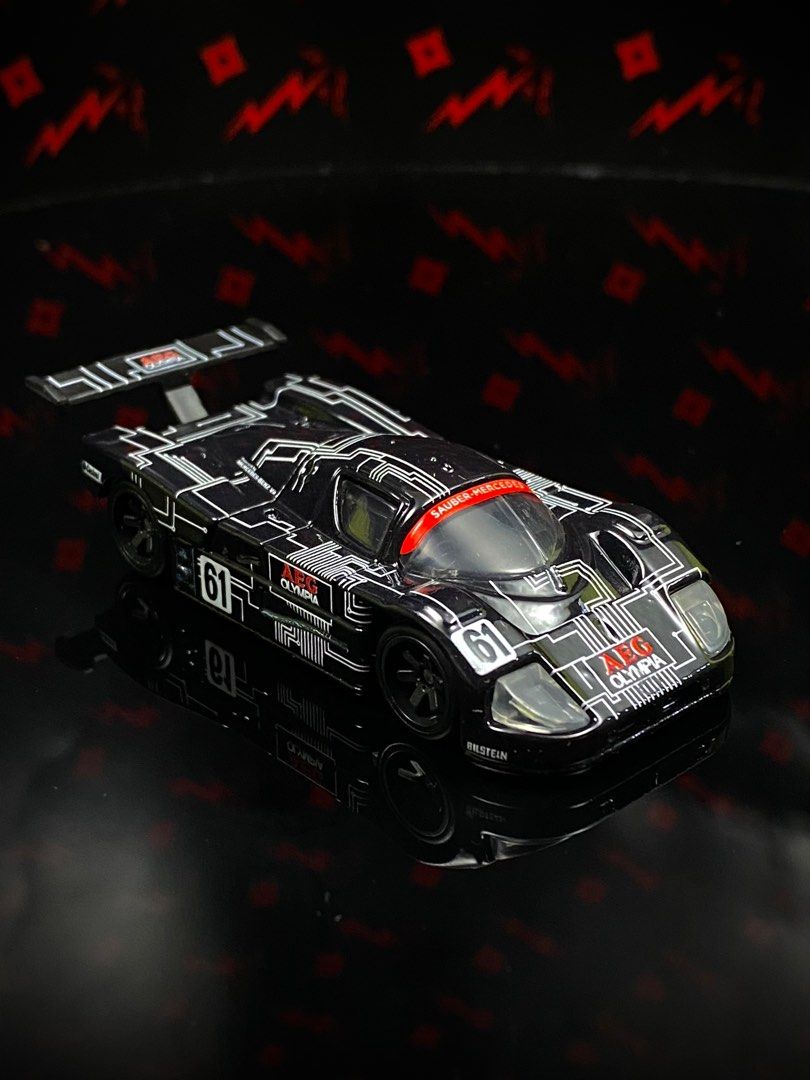 Hot Wheels Sauber Mercedes C9 loose from Hotwheels Track Day Diorama ...